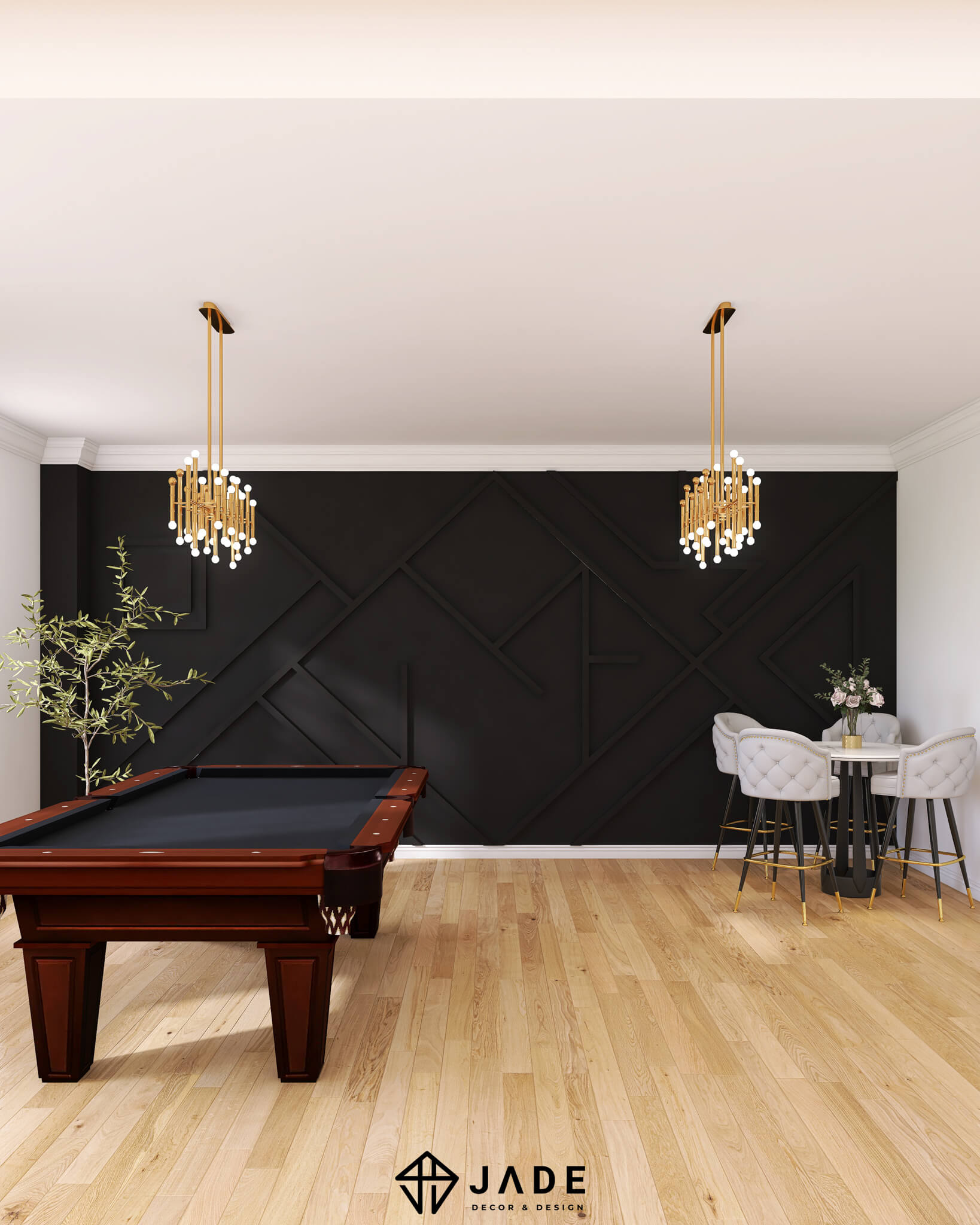 Feature Wall Design - Jade Decor & Design