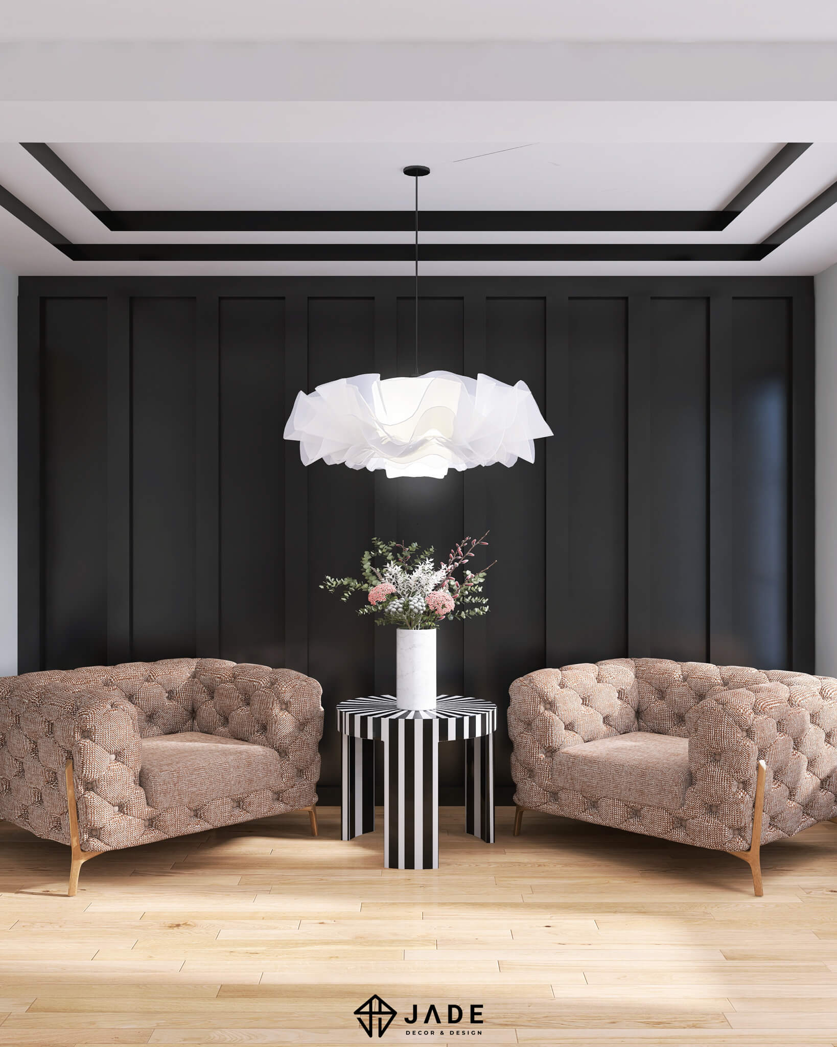 Feature Wall Design - Jade Decor & Design